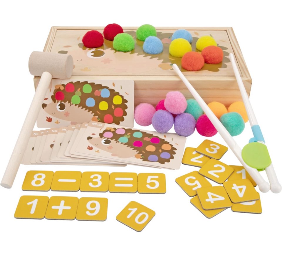 Multifunctional Learning Box for Kids – Educational Toy with Hammer ...