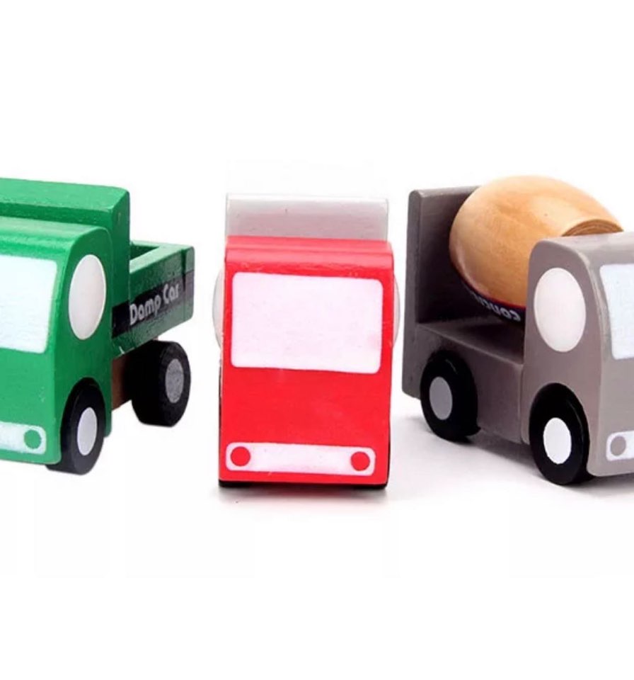 12 in 1 Wooden Car set | interactive learning toy - ToyArtsy