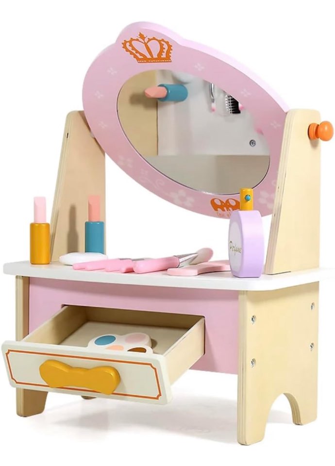 Wooden Medium Dresser Playset for Kids - Pretend Play Toy for Stylish ...