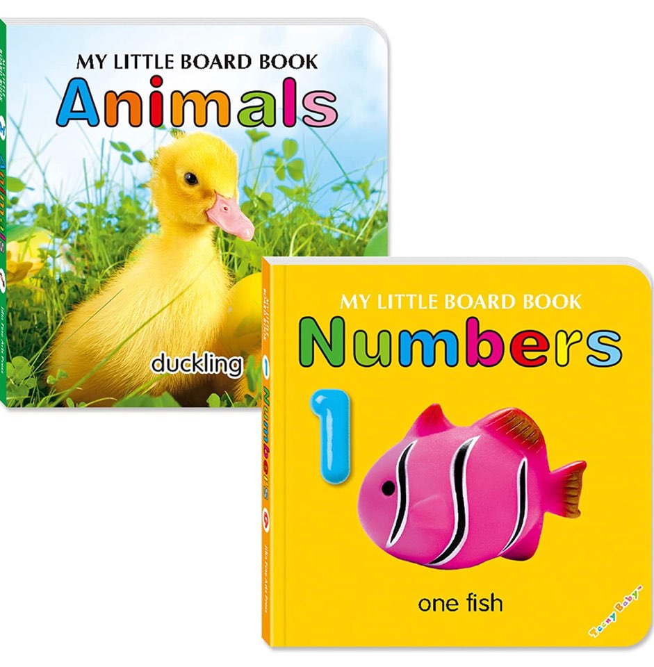 Little Board Photo Book | learning numbers, objects & cars - ToyArtsy