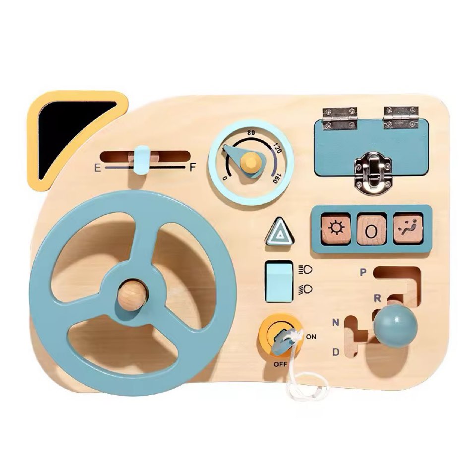 ToyArtsy Driving Busy Board for Toddlers | Interactive Learning Toy ...