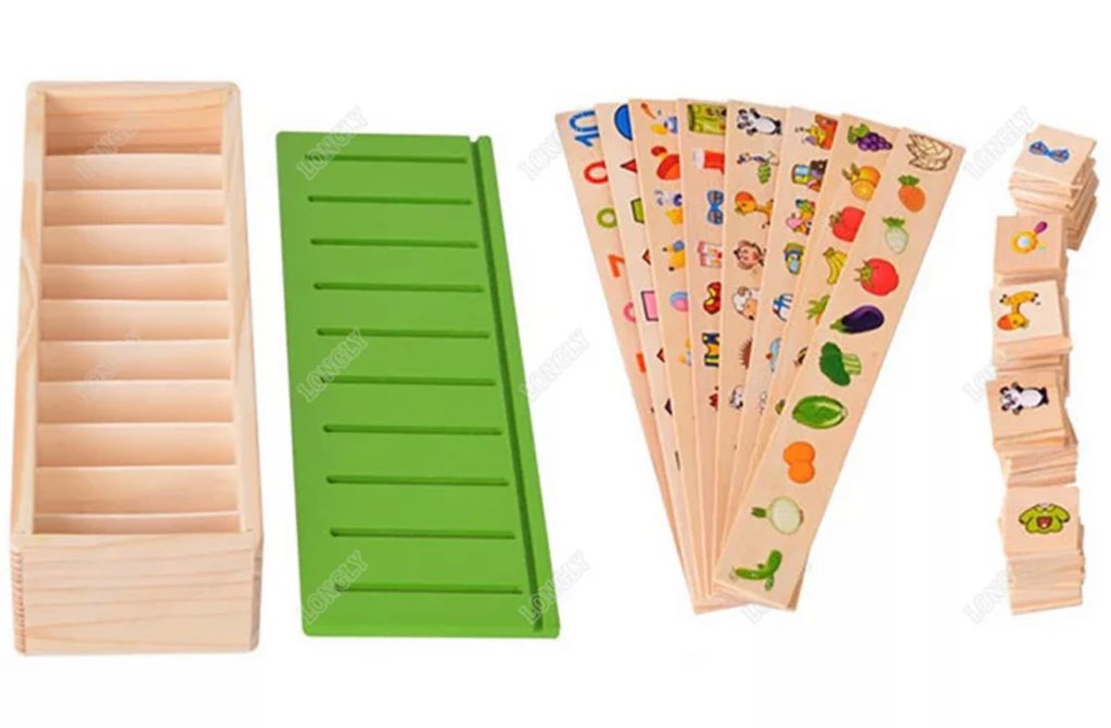 Wooden Knowledge Classification Education Toy | Educational Montessori ...
