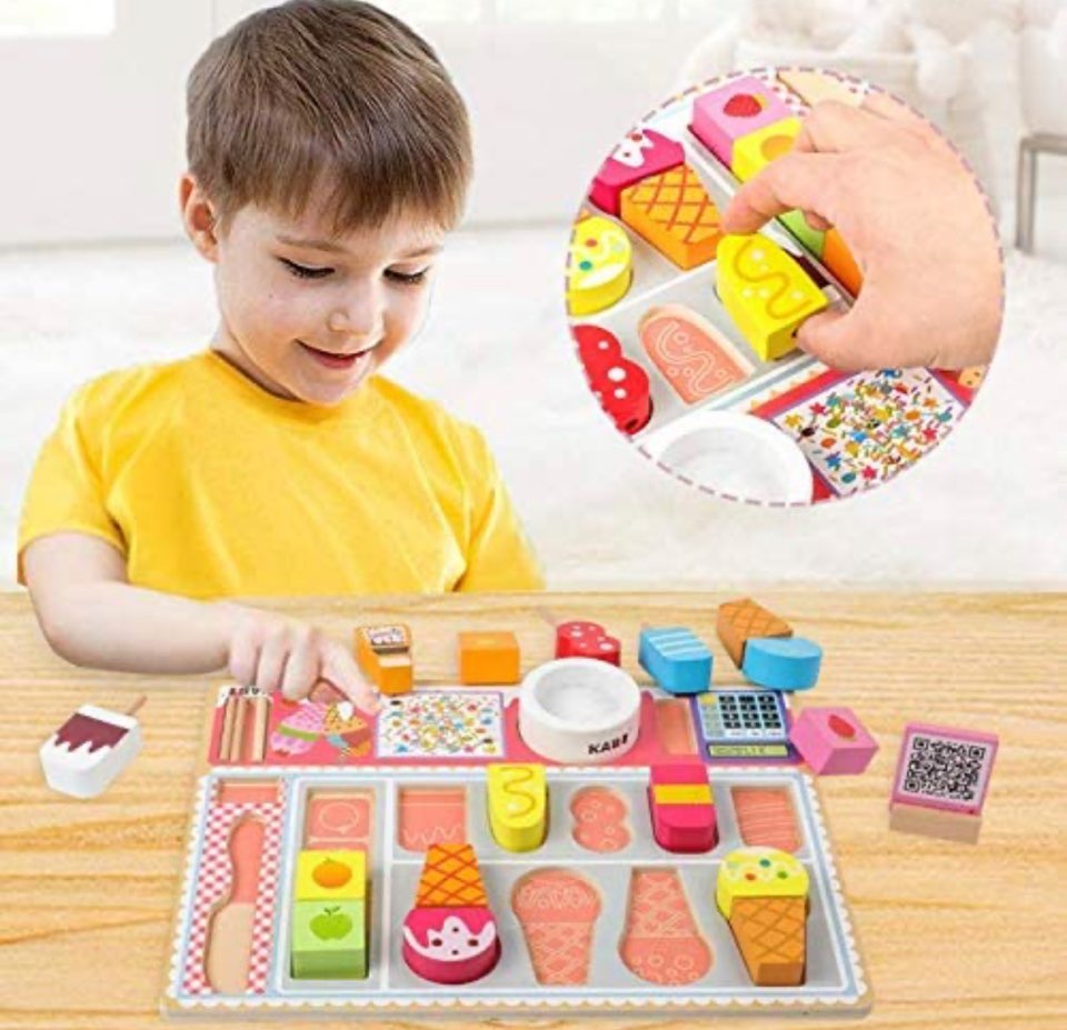 Exciting Pretend Play: Interactive Ice Cream Shop Toy for Kids
