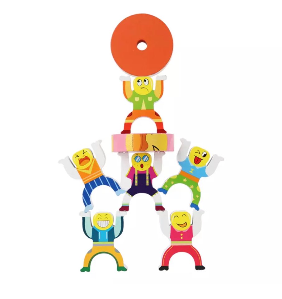 Wooden Digital Maths Learning | Balancing toy for kids - ToyArtsy