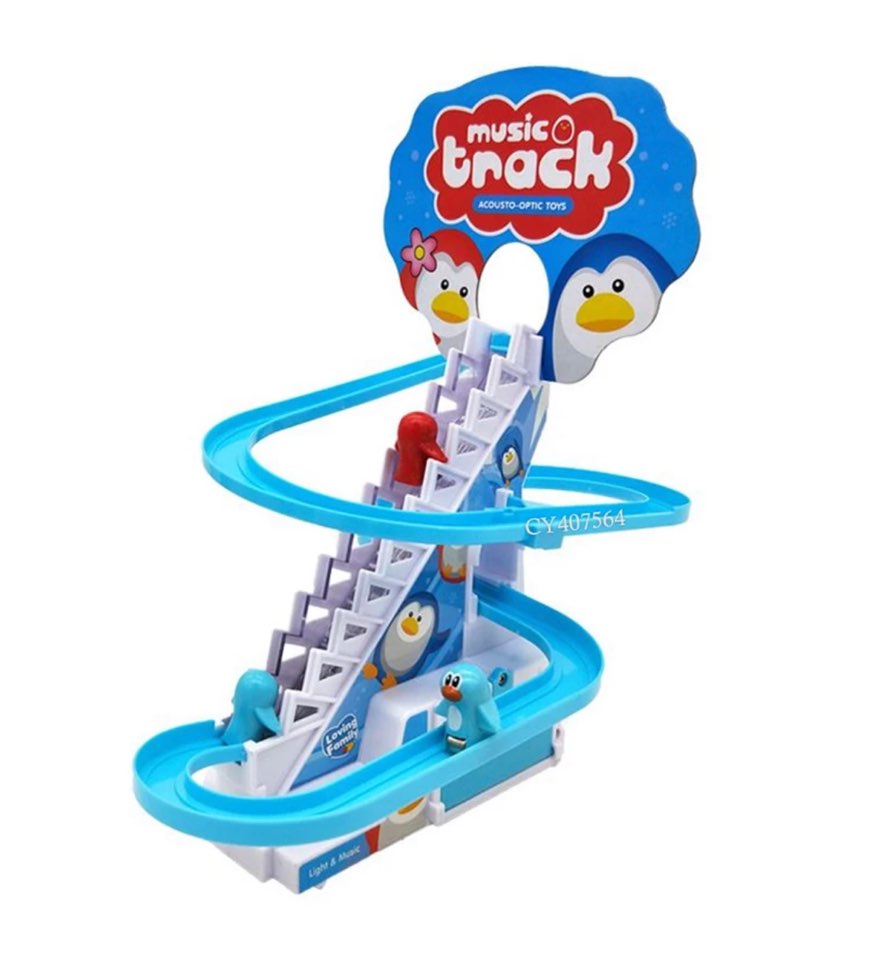 Penguin sliding toy | music track for kids | ToyArtsy